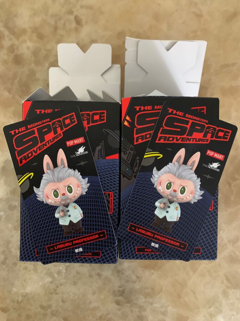 教授 Professor Labubu 宇宙 太空 Space popmart how2work, 興趣及遊戲, 玩具 & 遊戲類 ...