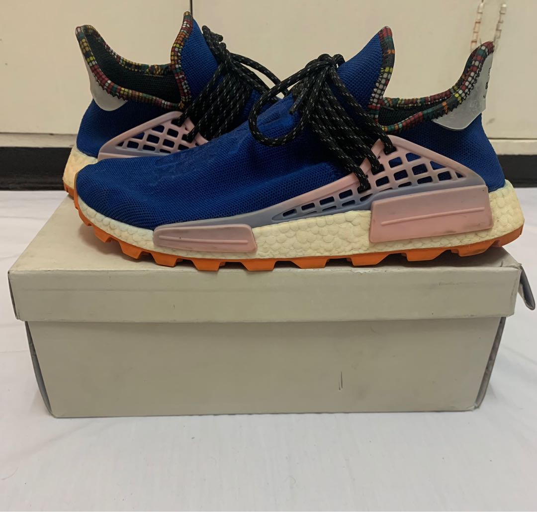 Adidas Human Race Powder Blue, Men's Fashion, Footwear, Sneakers on ...