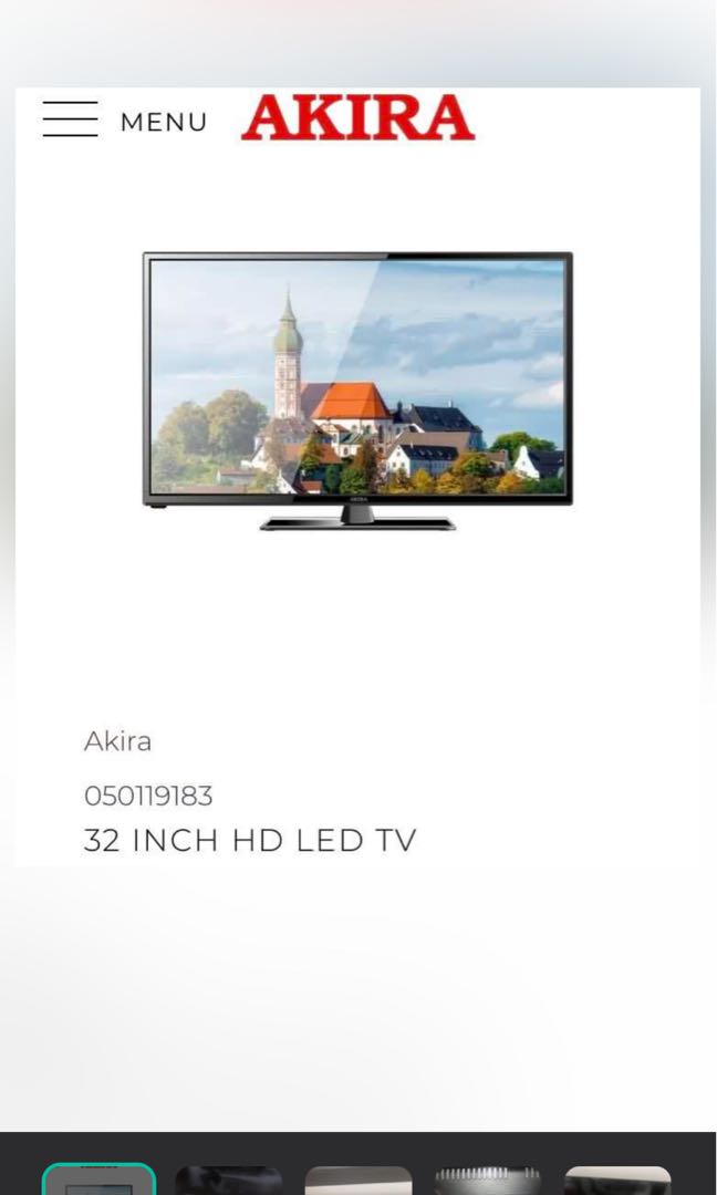 Akira 32 inch led tv, TV & Home Appliances, TV & Entertainment, TV on ...
