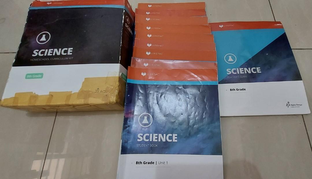 AOP Publishing - Lifepac Grade 8 (Science and Language), Hobbies & Toys ...
