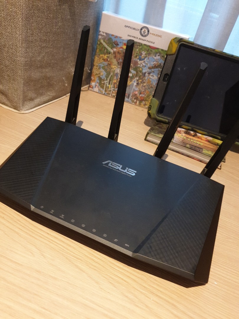 Asus AC2400 4X4 Dual band gigabit router, Computers & Tech, Parts ...