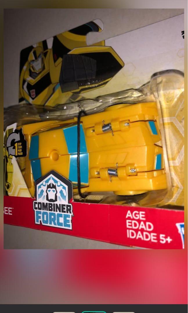 Authentic 1-Step Transformers (BUMBLEBEE) from Hasbro, Hobbies & Toys ...