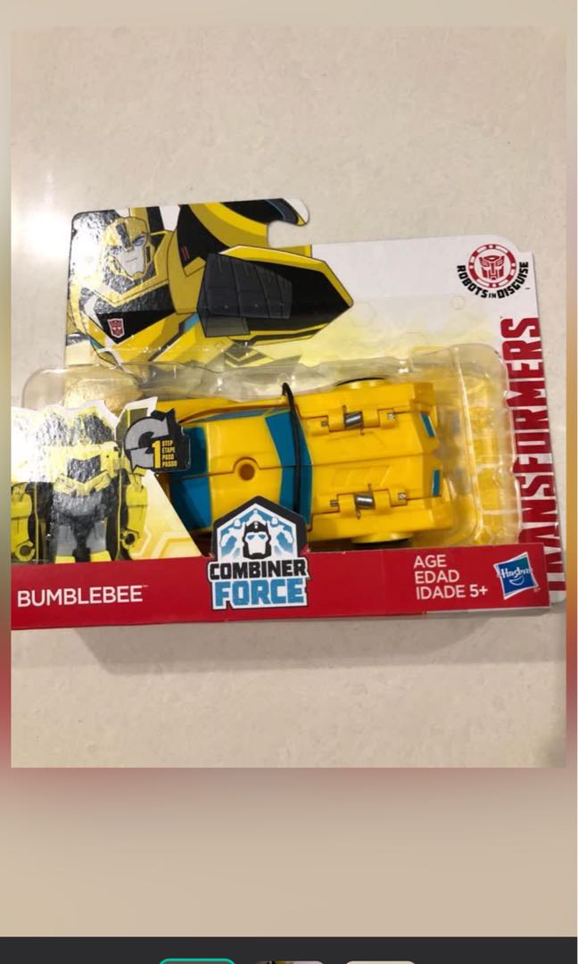 Authentic 1-Step Transformers (BUMBLEBEE) from Hasbro, Hobbies & Toys ...