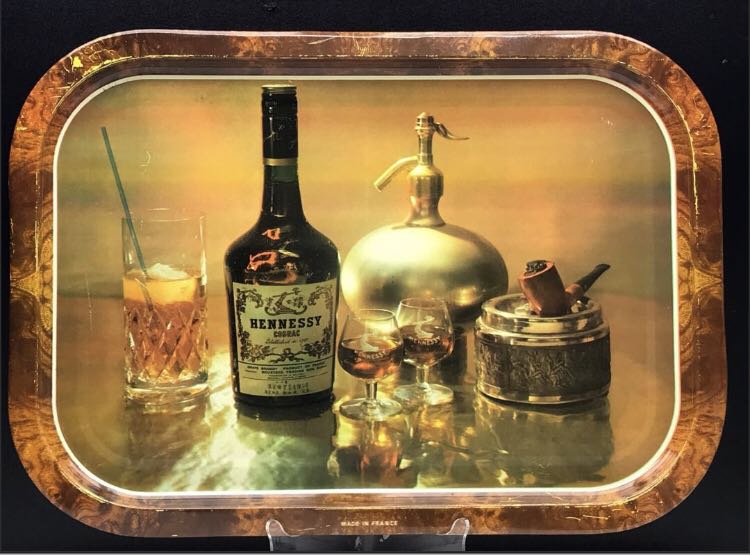 Vintage! HENNESSY COGNAC SERVING TRAY - Made in France, Hobbies & Toys ...