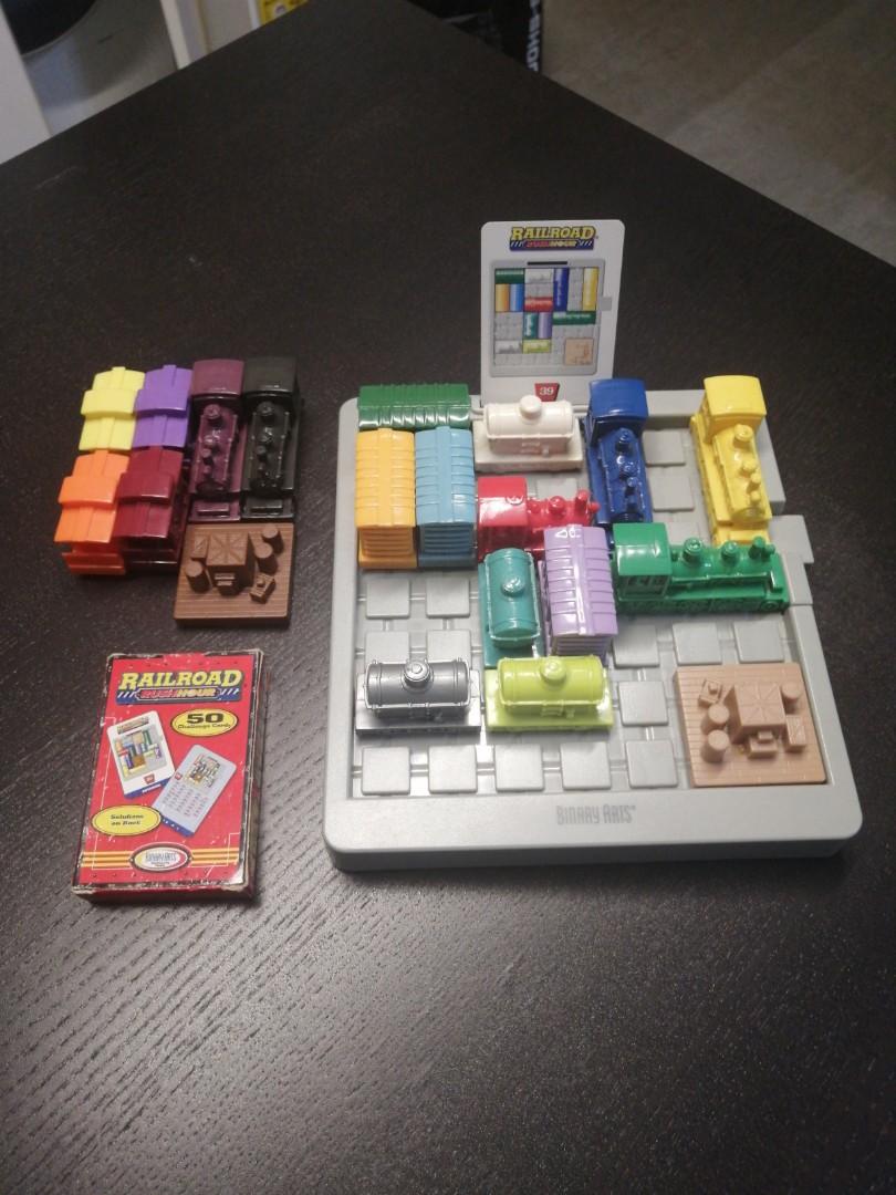 Binary Arts "Railroad Rush Hour" Game, Hobbies & Toys, Toys & Games on ...