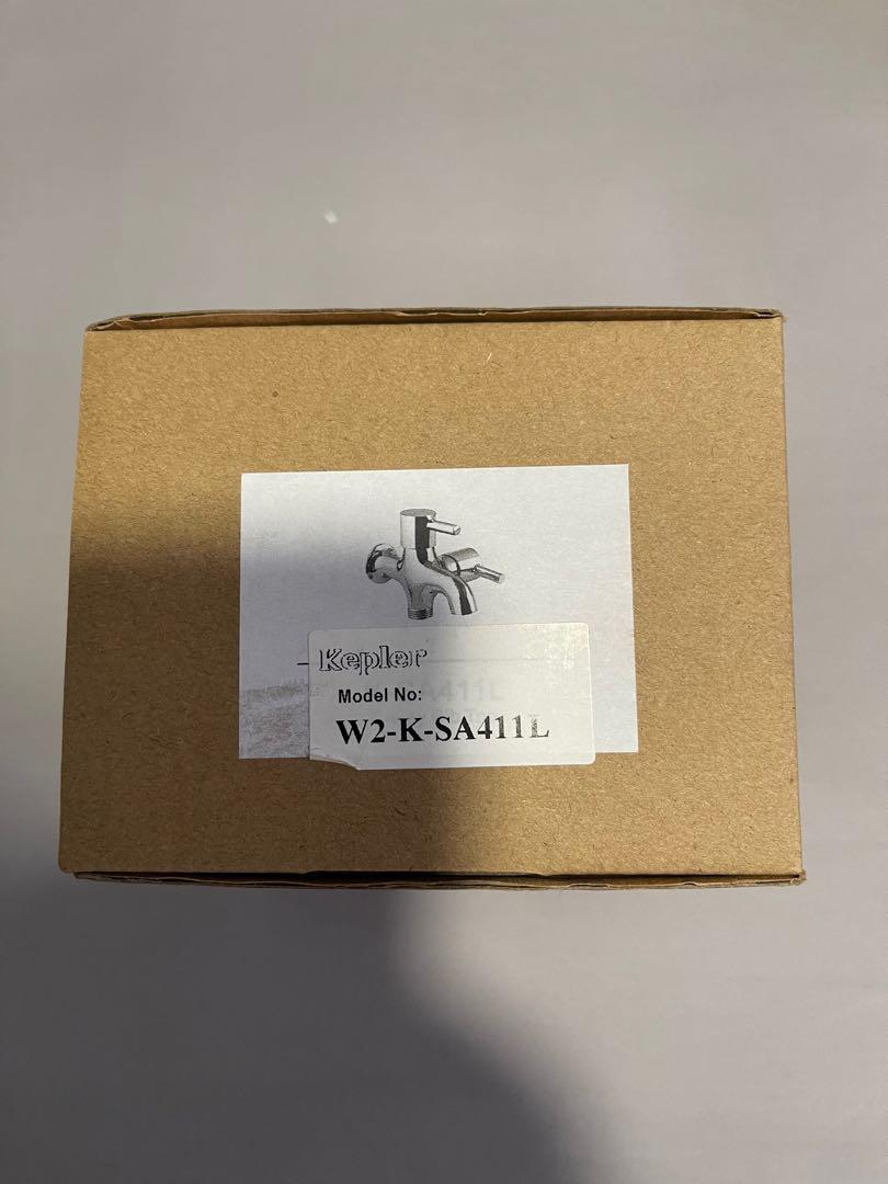 [BNIB] RIGEL wall mounted 2 way bib tap w lever handle W2-K-SA411L, Furniture & Home Living ...