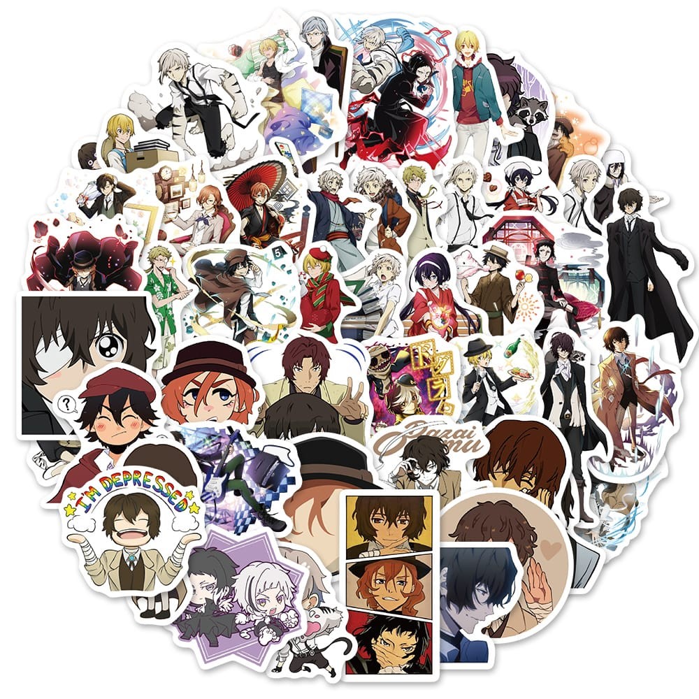 BUNGO STRAY DOGS STICKERS ANIME JPOP, Hobbies & Toys, Memorabilia ...