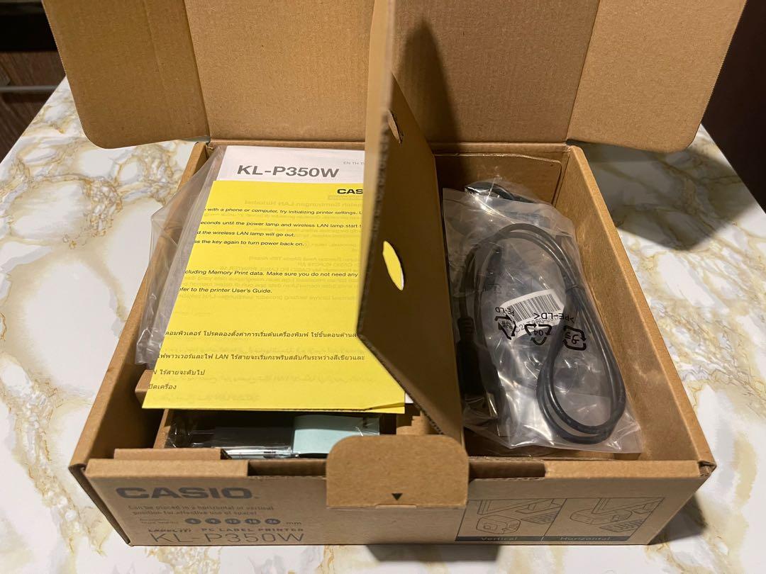 Casio PC Ez-Label Printer KL-P350W, Everything Else on Carousell