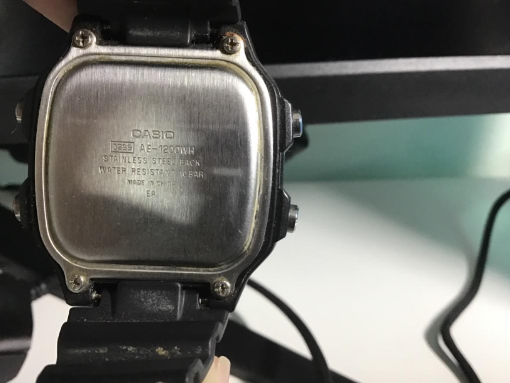 Casio Illuminator AE-1200WH Watch Water Resistant 10BAR with 10 Year ...
