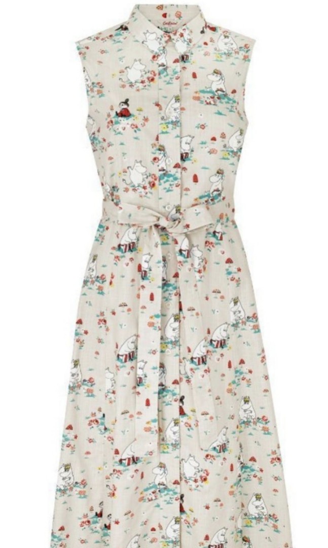 Cath Kidston Moomins Mushroom Dress, Women's Fashion, Dresses & Sets ...
