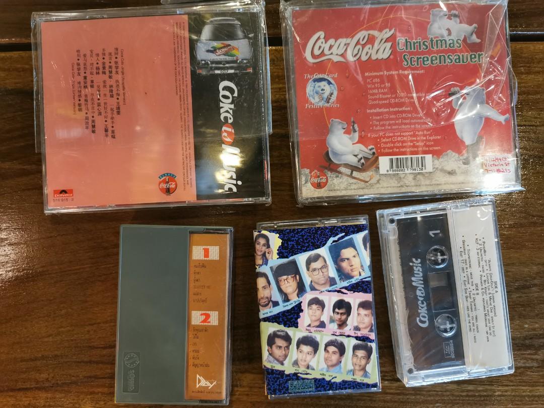 Coca Cola Coke CD, Cassette, Hobbies & Toys, Memorabilia & Collectibles ...
