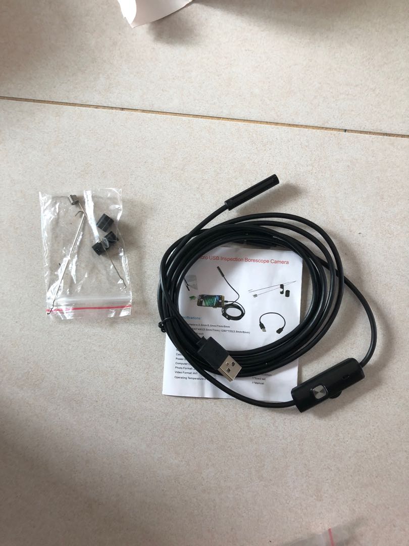 Endoscope 3 in 1 Type C & Android PC, Mobile Phones & Gadgets, Mobile ...