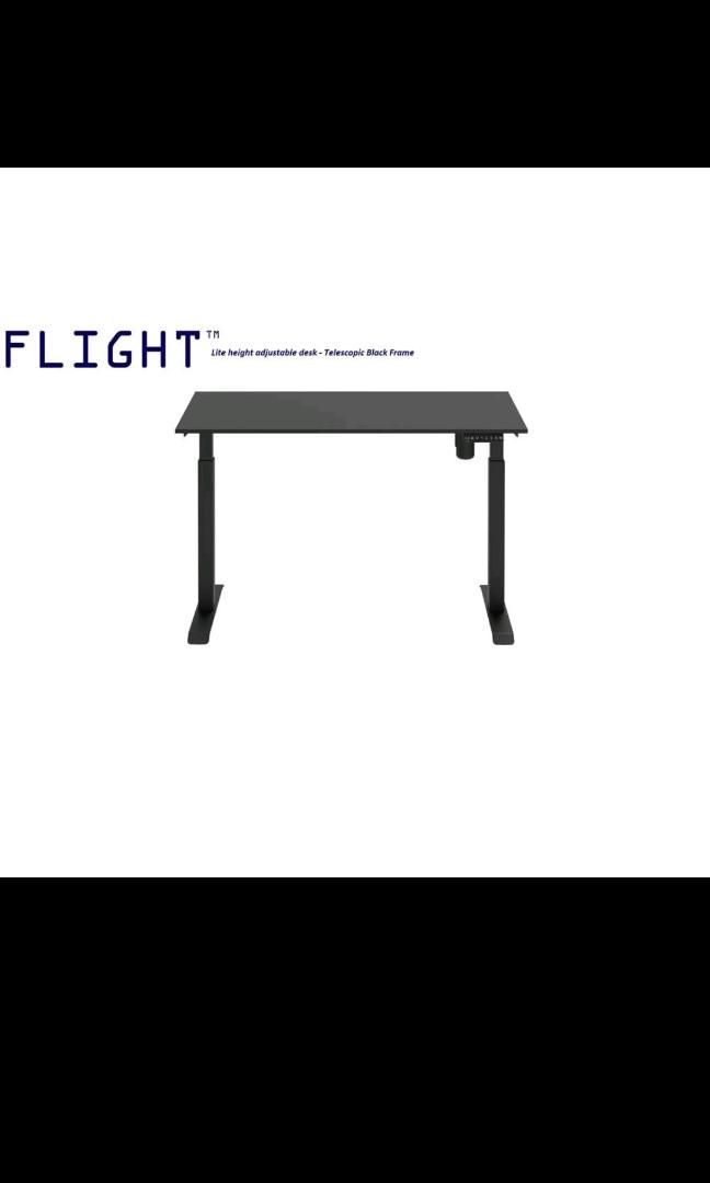 Flight Ergo Lite Motorize Height Adjustable table / Electric Sit Stand ...