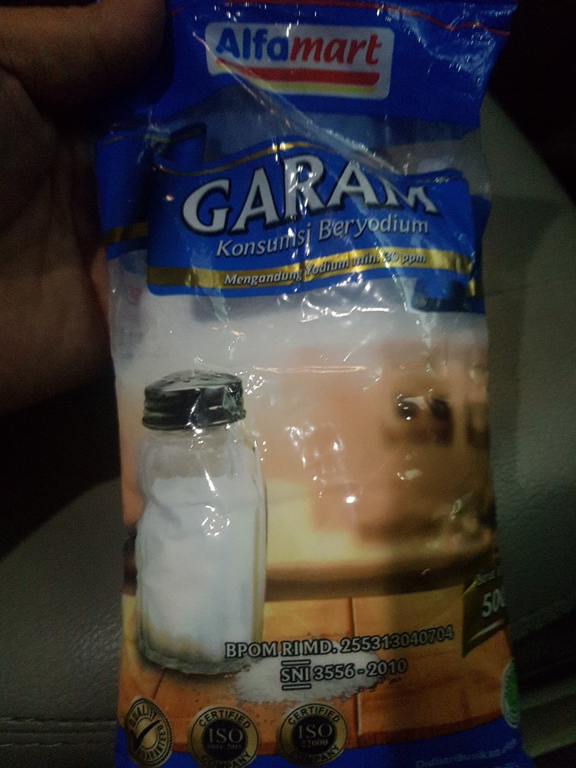 Garam alfamart, Makanan & Minuman, Snek di Carousell