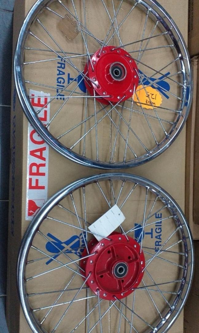 honda wave rim spoke full set plug and play offer, Motorcycles ...