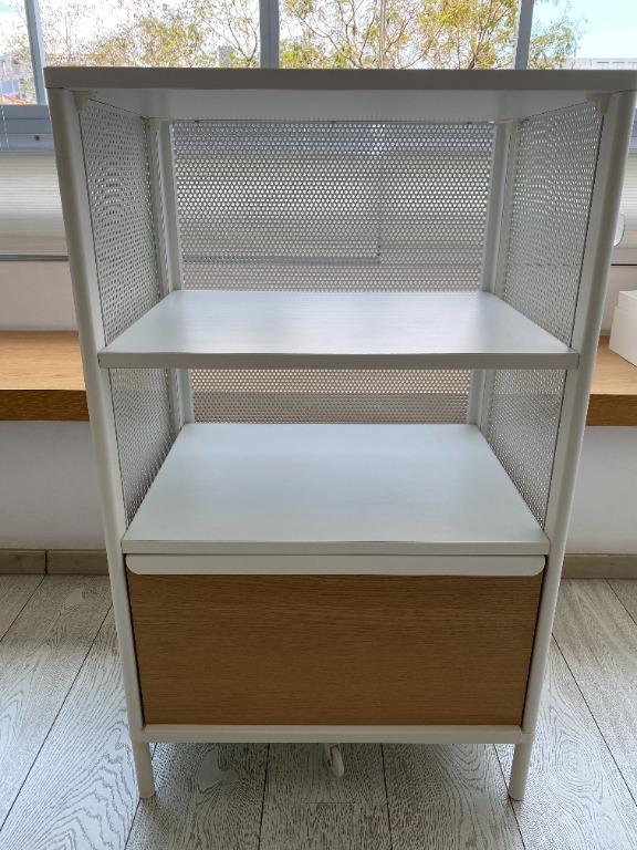 Ikea BEKANT Storage unit on castors, Furniture & Home Living, Furniture ...
