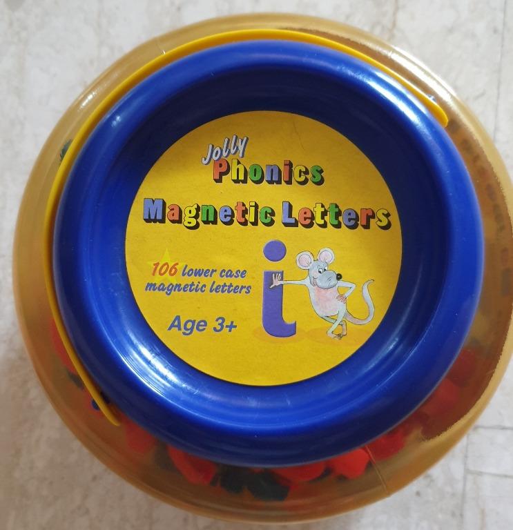 Jolly Phonics Magnetic Letters, Hobbies & Toys, Toys & Games on Carousell
