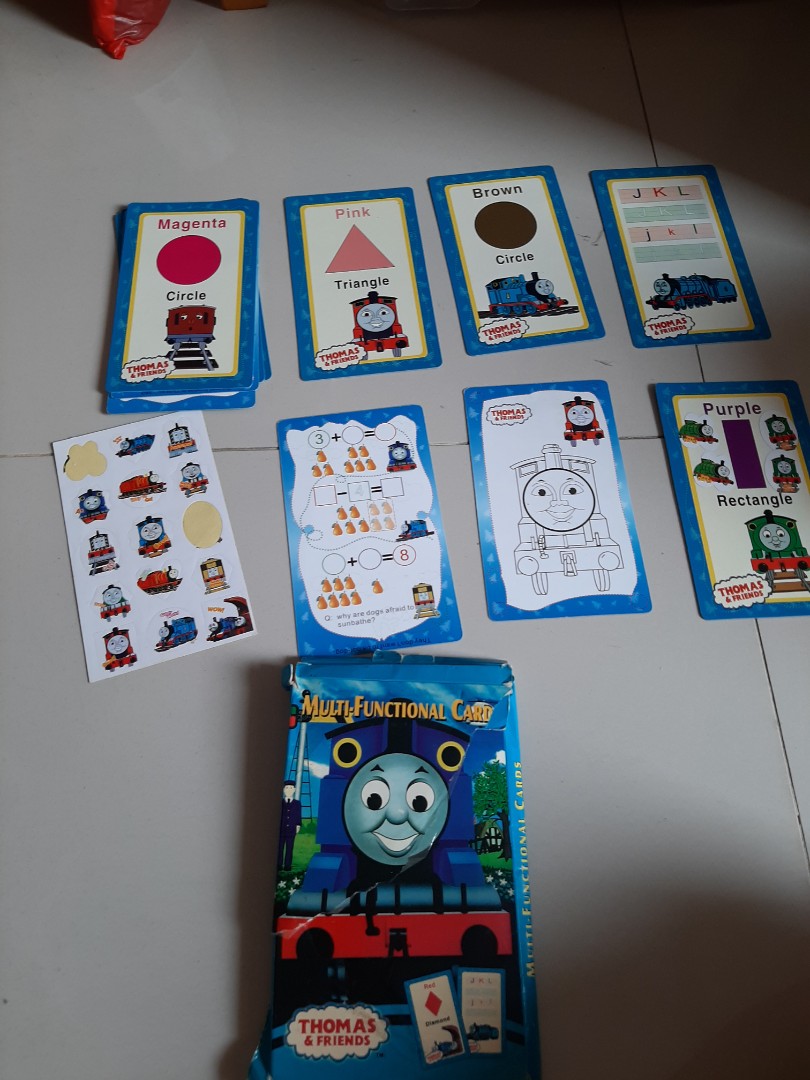 Kartu thomas, Buku & Alat Tulis, Buku Anak-Anak di Carousell