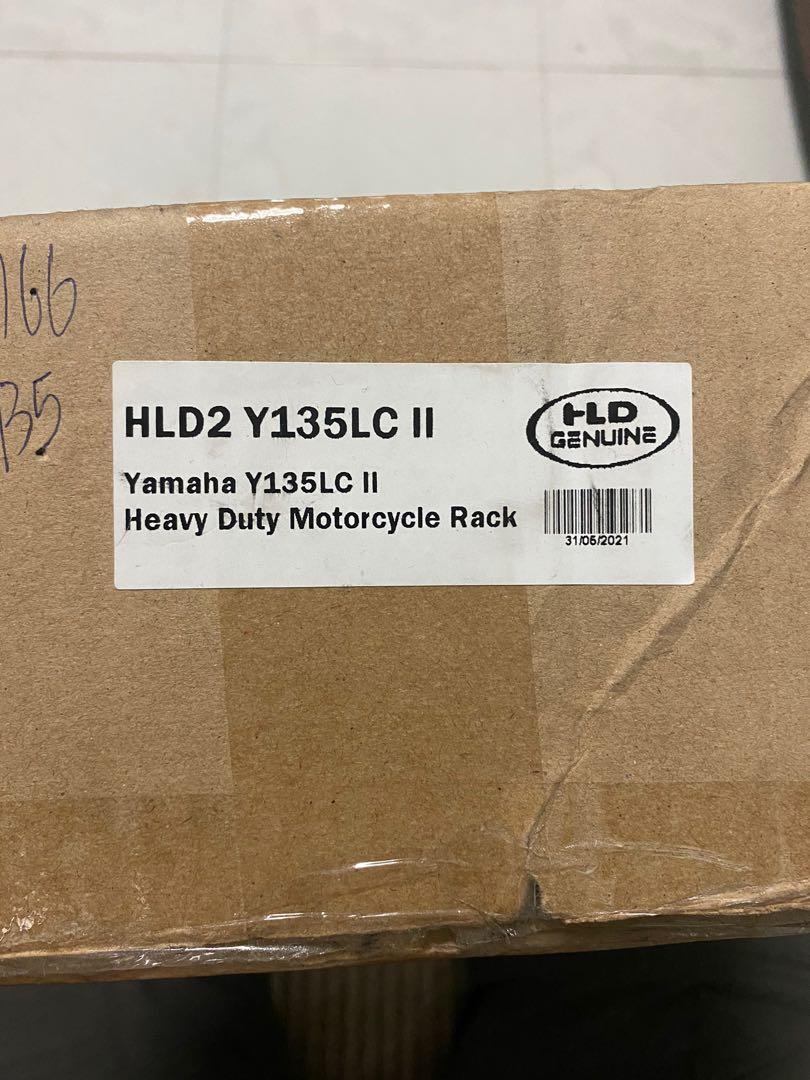 Lc135 HLD Heavy Duty Rack New in box v1-v2, Motorcycles, Motorcycle ...