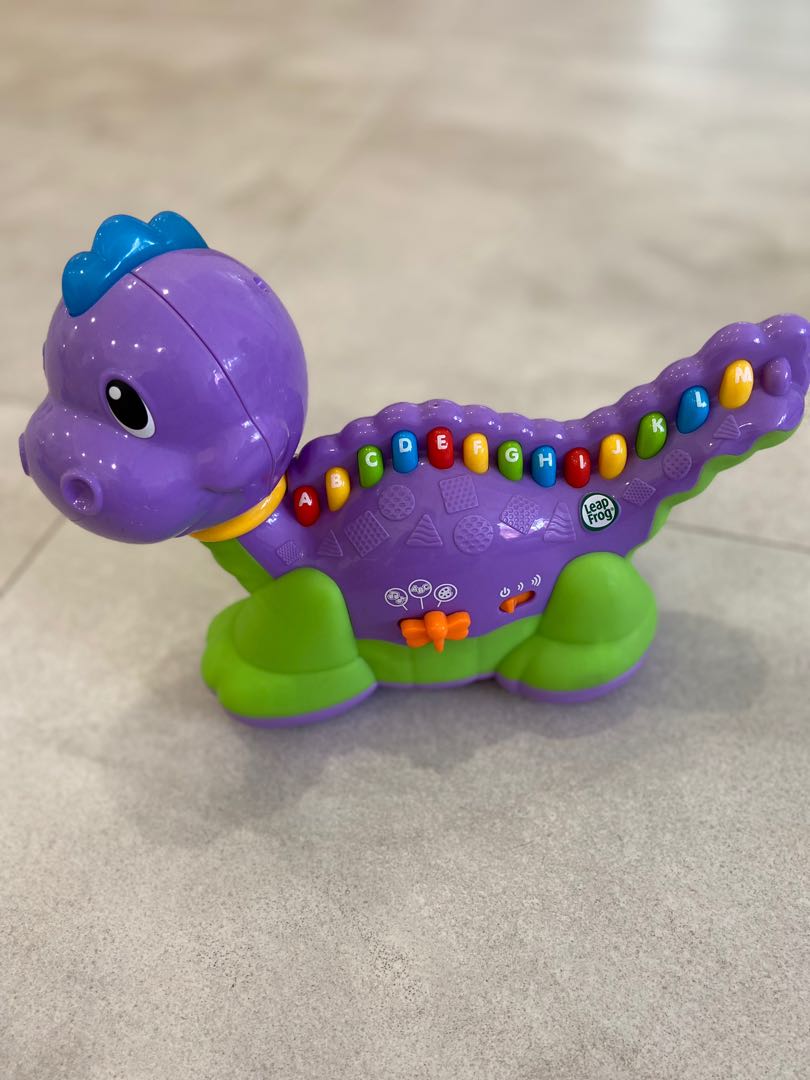 Leapfrog Lettersaurus Alphabet Music Song, Babies & Kids, Infant ...