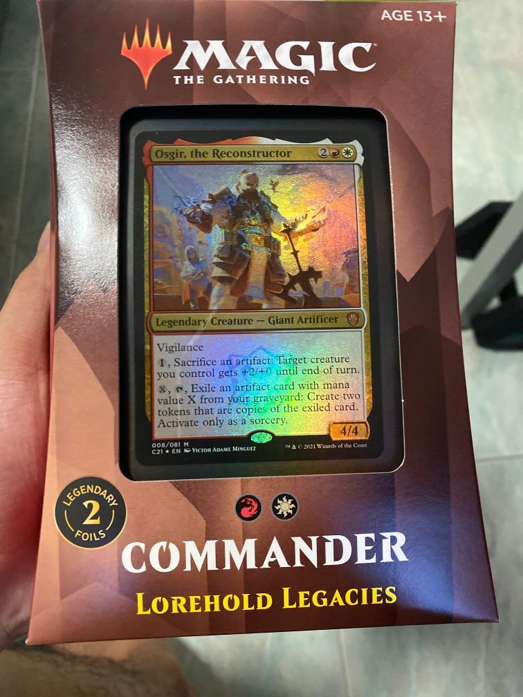 Lorehold Legacies Commander Deck, Hobbies & Toys, Memorabilia ...