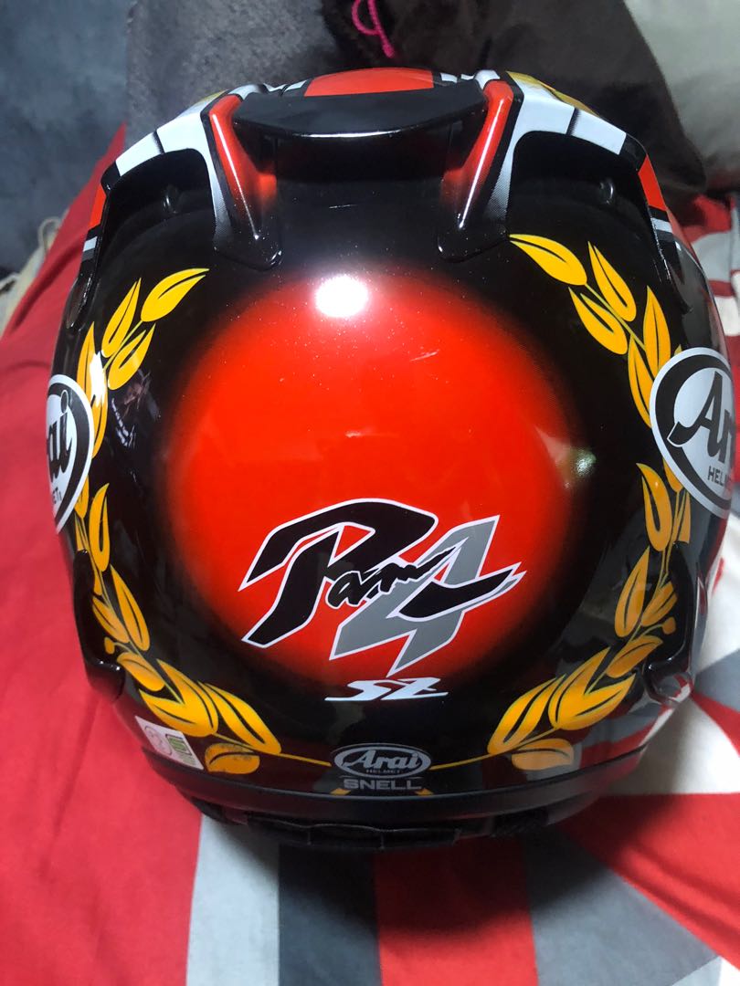Mhr/arai/tsr Helmet, Motorcycles, Motorcycle Apparel on Carousell
