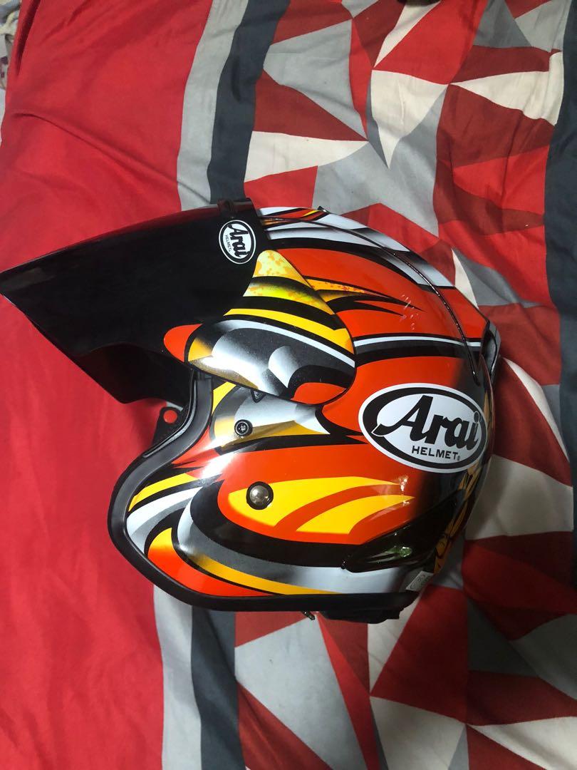 Mhr/arai/tsr Helmet, Motorcycles, Motorcycle Apparel on Carousell