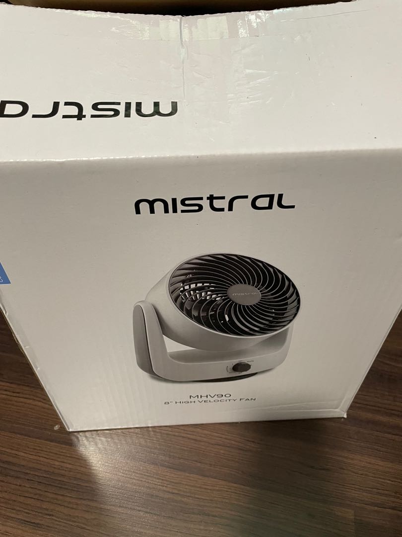 Mistral Mv90 high velocity fan, Furniture & Home Living, Lighting ...