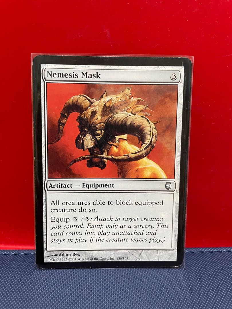 MTG - Nemesis Mask, Hobbies & Toys, Toys & Games on Carousell