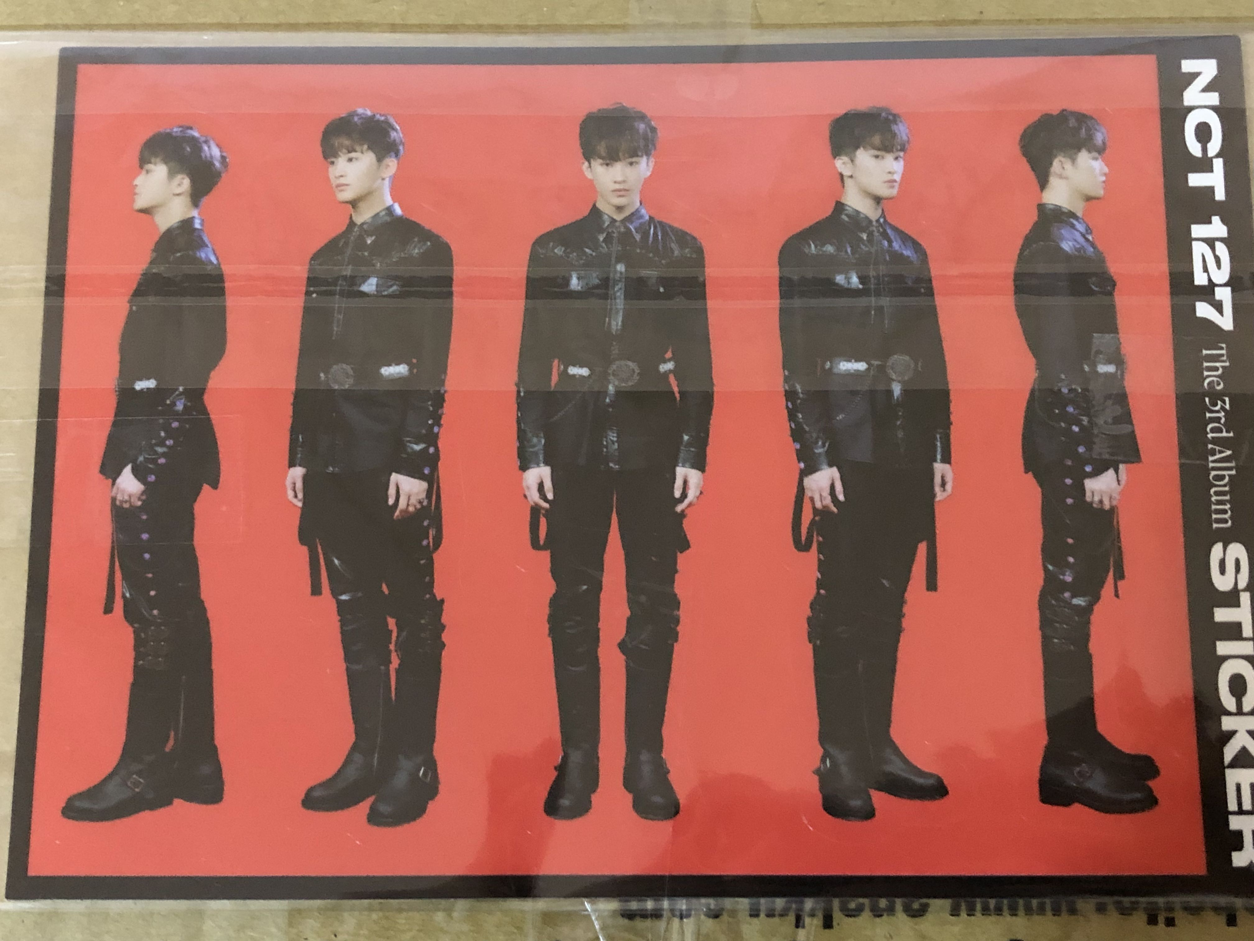 NCT127 Sticker Album / Sticker Version/ Insert Mark Jonny , Hobbies ...