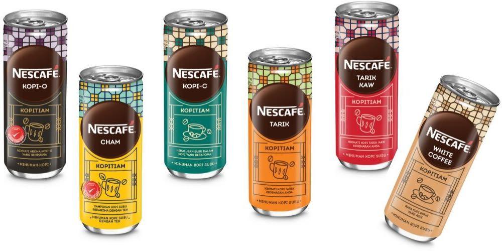 OFFER!!! New Nescafe Kopitiam Can Drink Complete Set, Food & Drinks ...