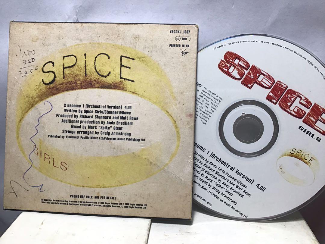 ORIGINAL 1998 PRESS Spice Girls - 2 Become 1 OOP PROMO CD SINGLE Anubis 90s Pop, Hobbies & Toys ...