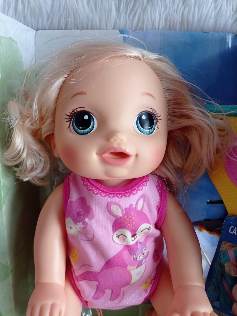 Original Baby Alive "Baby go bye bye" with sounds and crawling, Hobbies ...