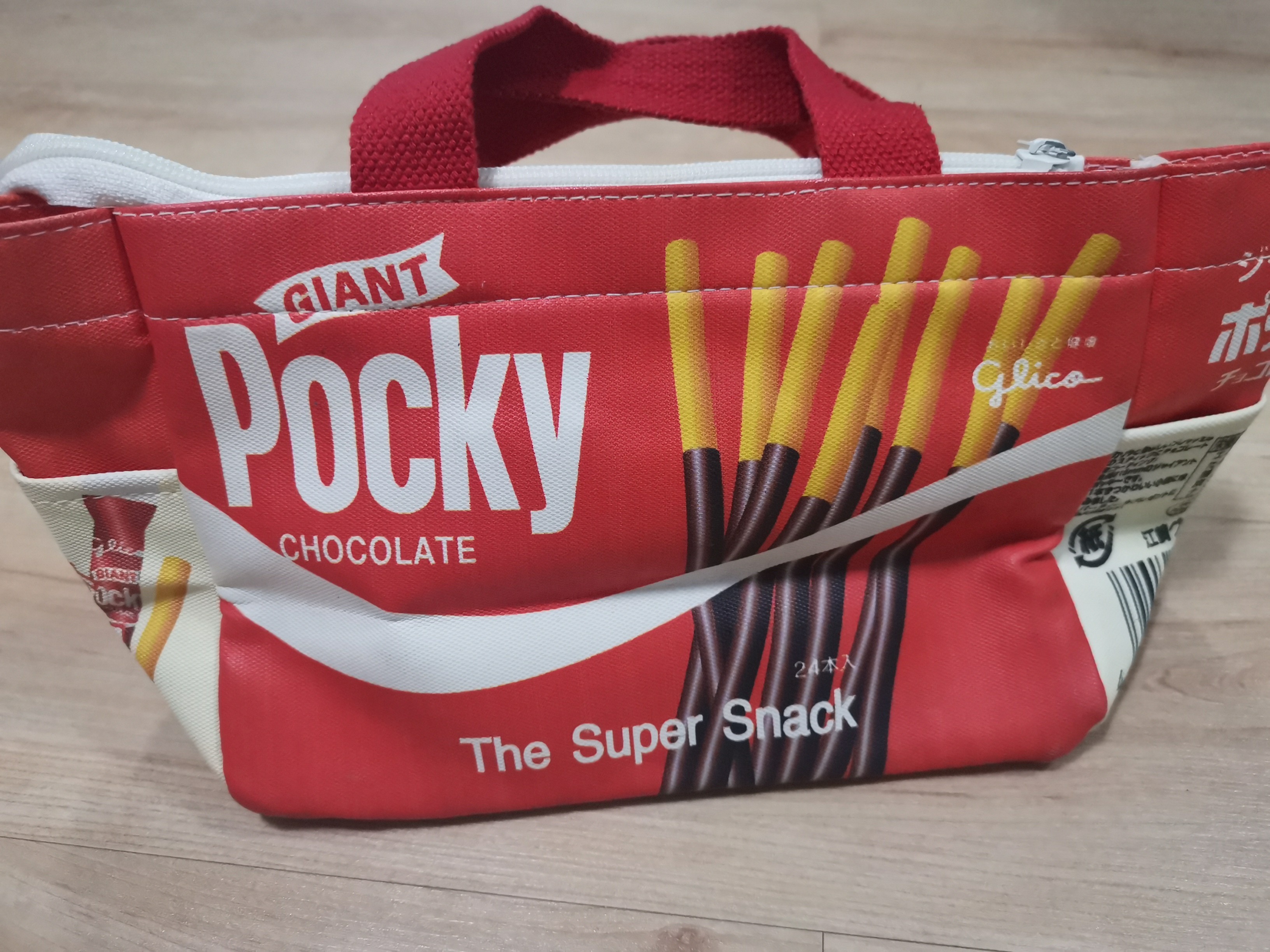 Pocky Red Bag, Women's Fashion, Bags & Wallets, Tote Bags on Carousell