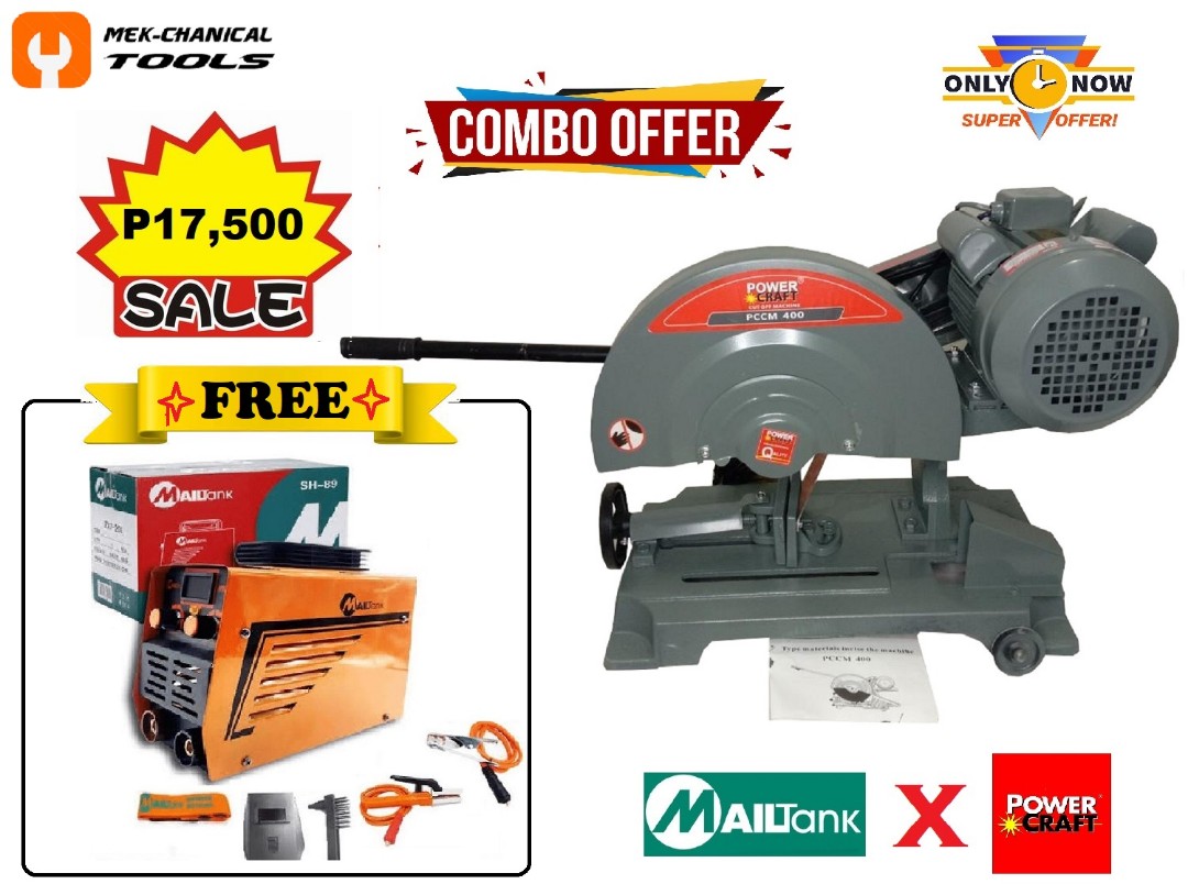 Powercraft Cut off Machine 16" 3HP (PCCM 400) with Free Mailtank ...