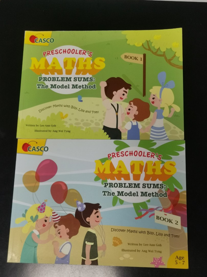 Preschooler's Maths, Problem Sums: The Model Method, Hobbies & Toys ...