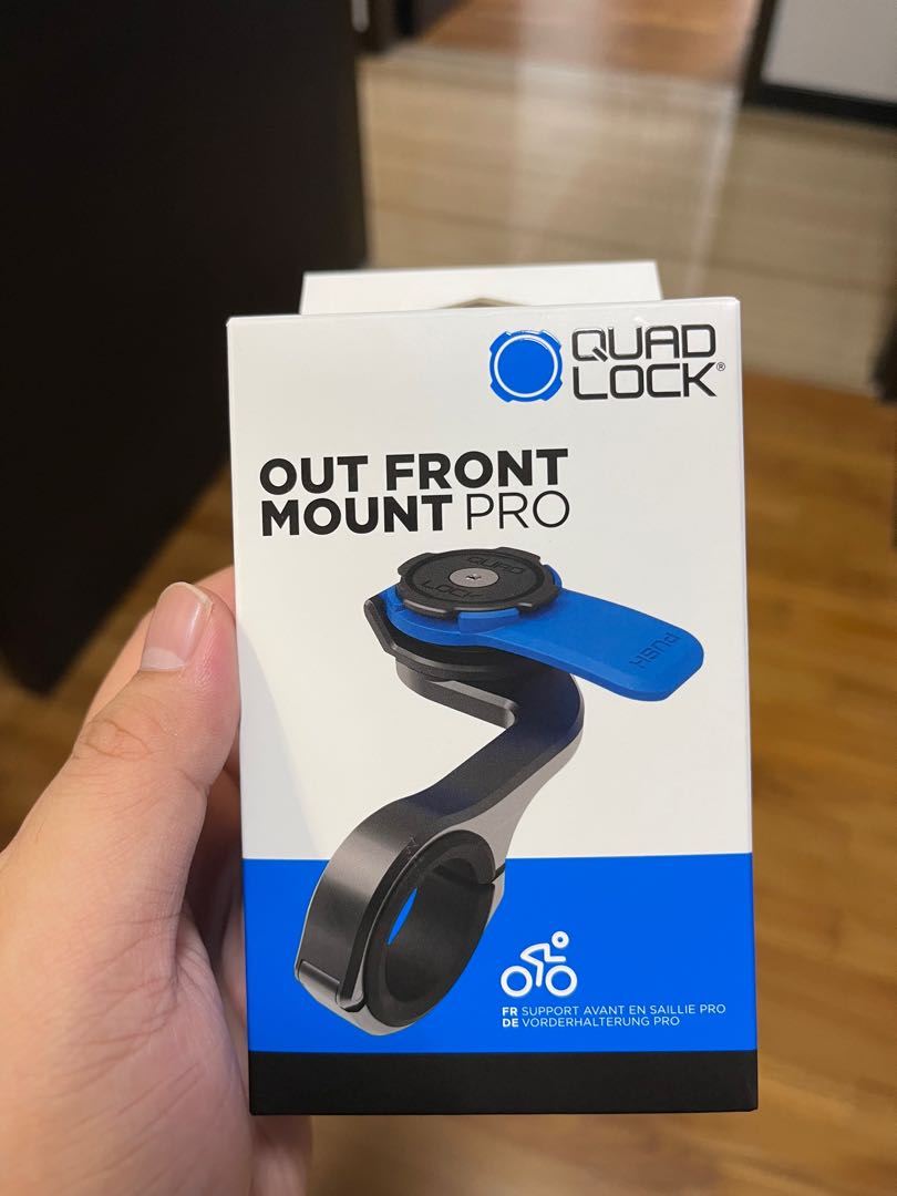 Quad lock Out front mount pro, Sports Equipment, Bicycles & Parts ...