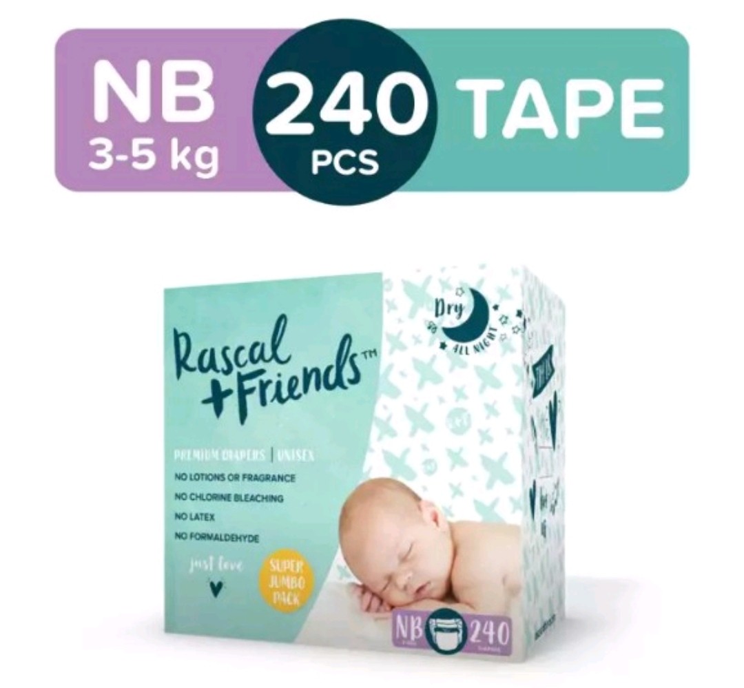 Rascal & Friends premium diapers, Babies & Kids, Bathing & Changing ...