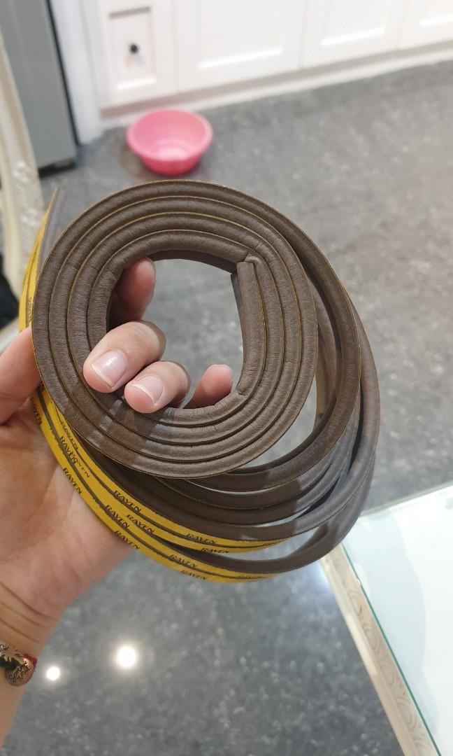 Raven Door & Window Seal Rp48 Brown 6M Seal Celah Pintu Jendela ...