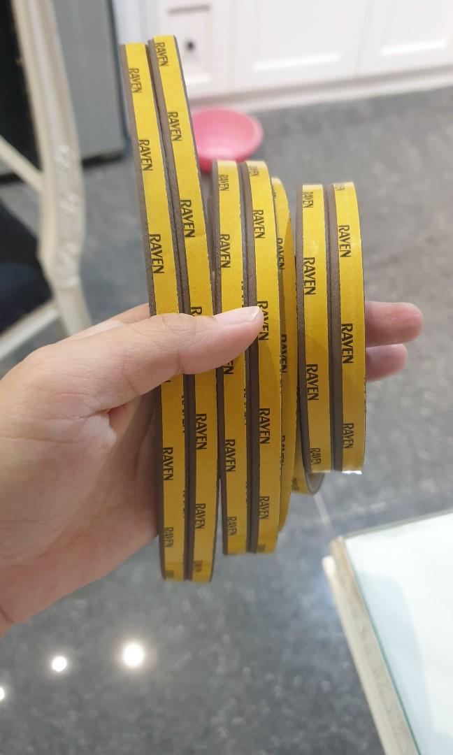 Raven Door & Window Seal Rp48 Brown 6M Seal Celah Pintu Jendela ...