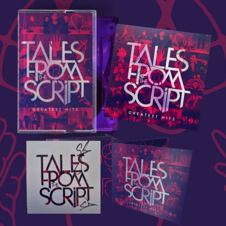 Signed The Script Tales from The Script Album CD and Cassette Set Pre ...