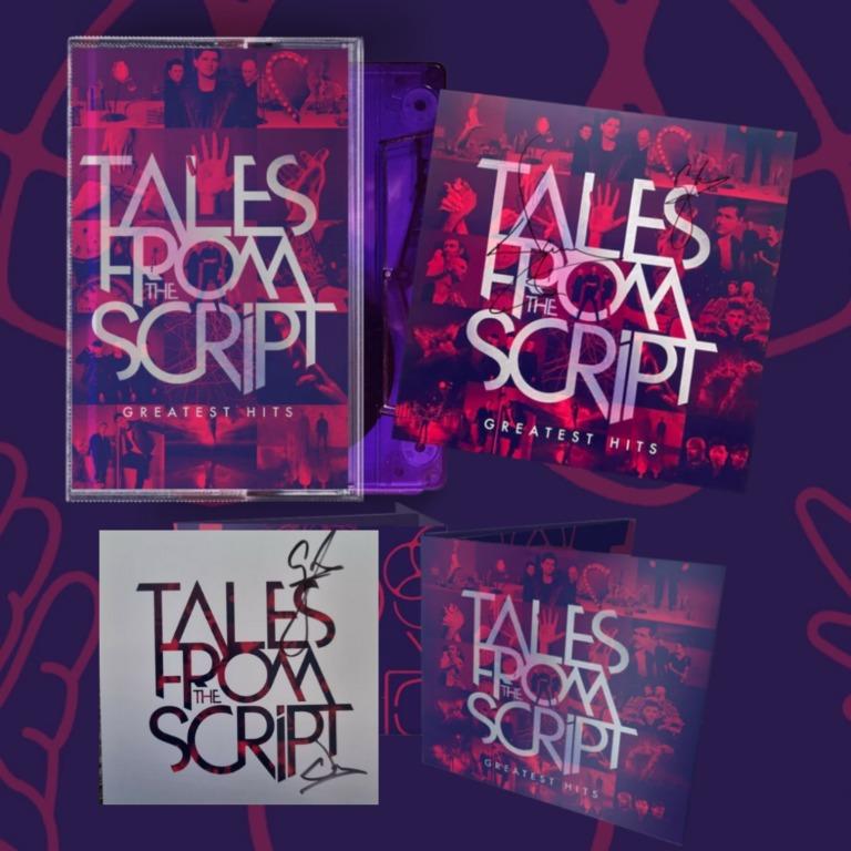 Signed The Script Tales from The Script Album CD and Cassette Set Pre ...