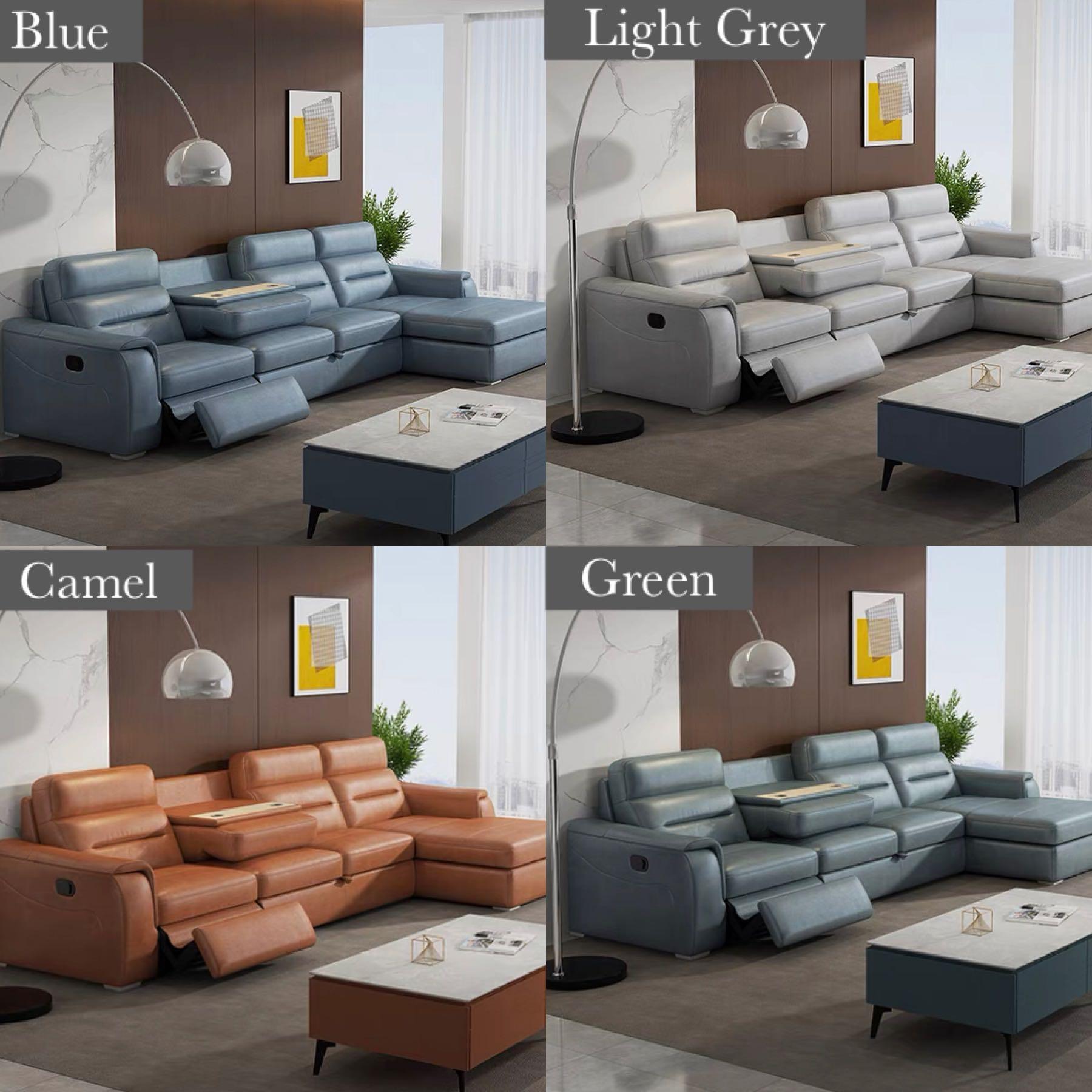 Lucas Charcoal Sofa Set | Baci Living Room