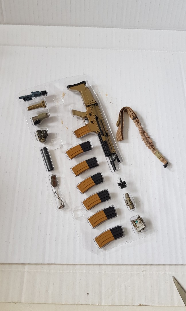 Soldier story 1/6 scale TACP JTAC MK16 rifle with scope and sling ...