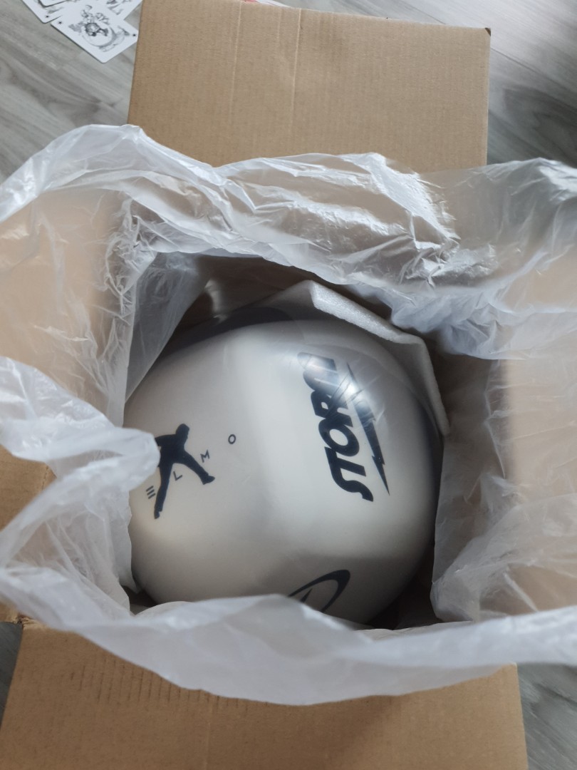 Storm Belmonte White Clear Spare Ball, Sports Equipment, Sports & Games ...