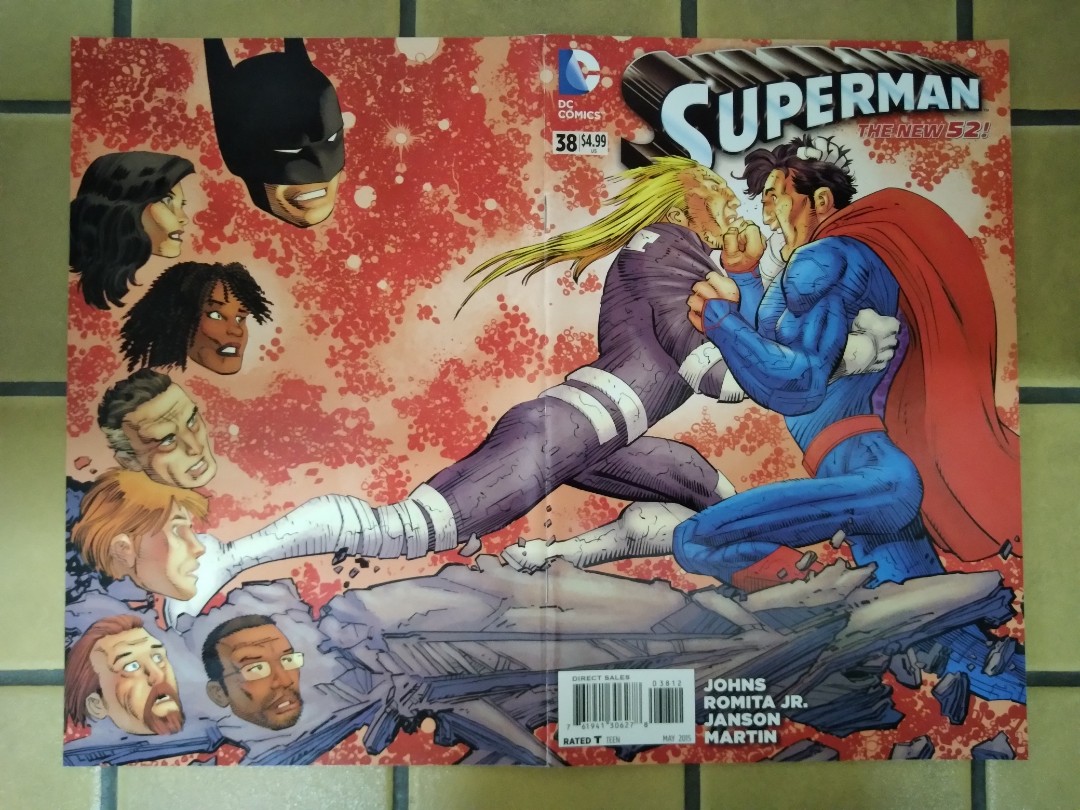 Superman #38 ( John Romita - Cover Art ) DC Comic, Glossy Cover ...