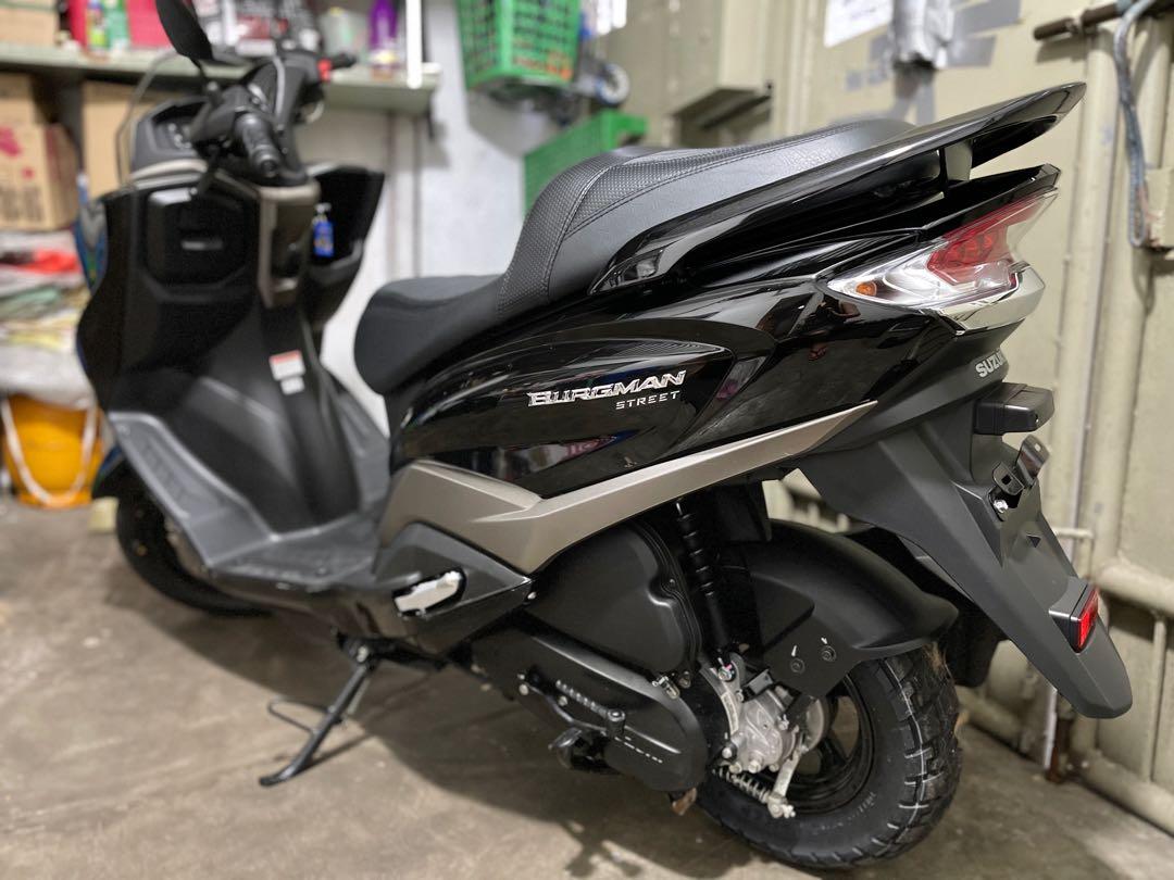 Suzuki Burgman 125 street, Motorbikes, Motorbikes for Sale on Carousell