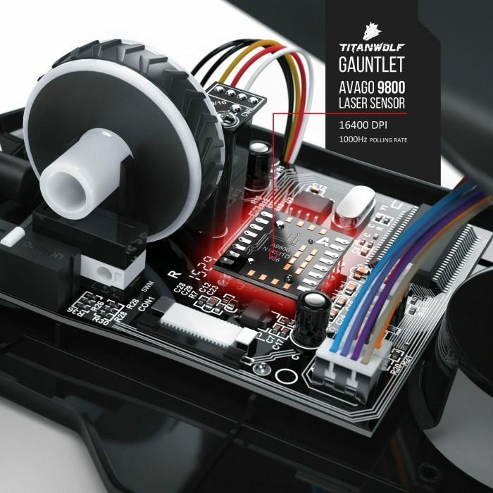 Gaming Bundle - Motospeed Gaming Keyboard + TitanWolf Gauntlet 16400 ...
