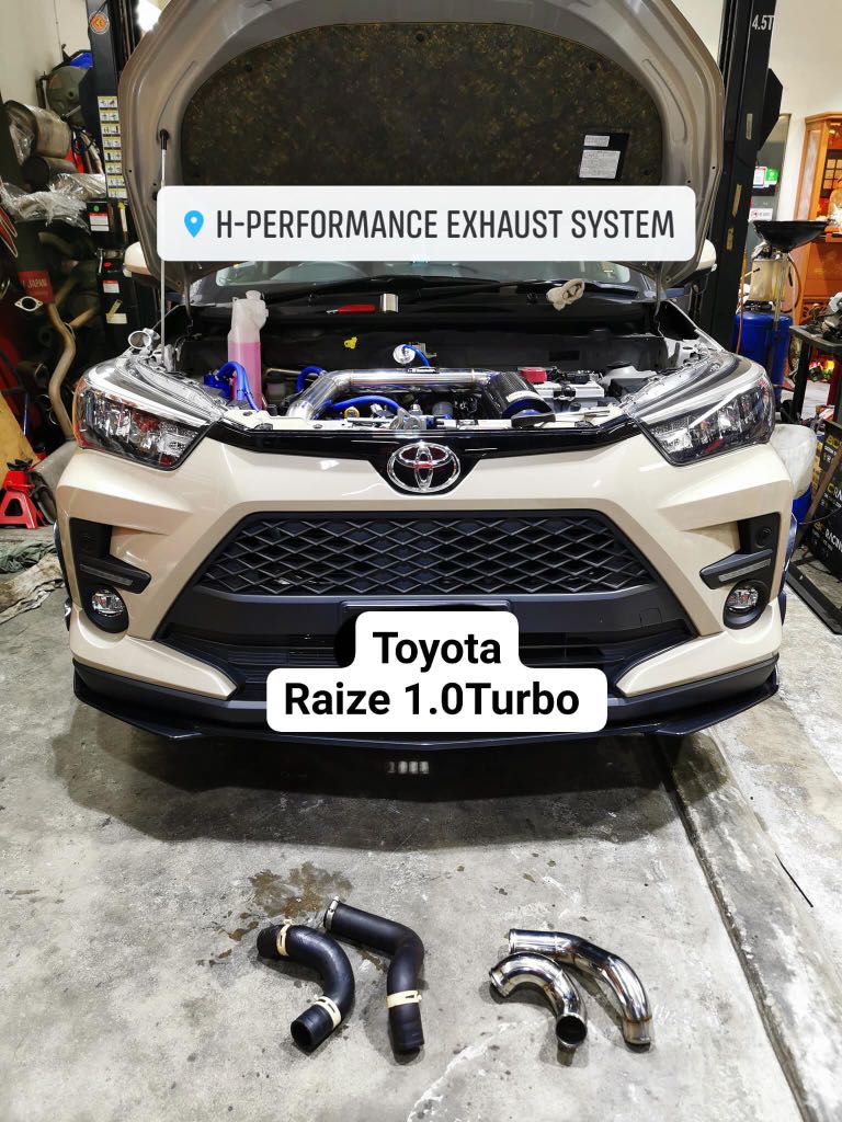 Toyota Raize 1.0 Turbo ( Upgrade Full Intercooler Piping ), Car ...