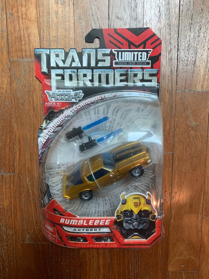 Transformers Automorph Technology Bumblebee Limited Metallic Color ...